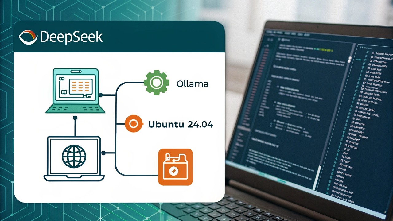 Как установить DeepSeek локально с помощью Ollama LLM в Ubuntu 24.04