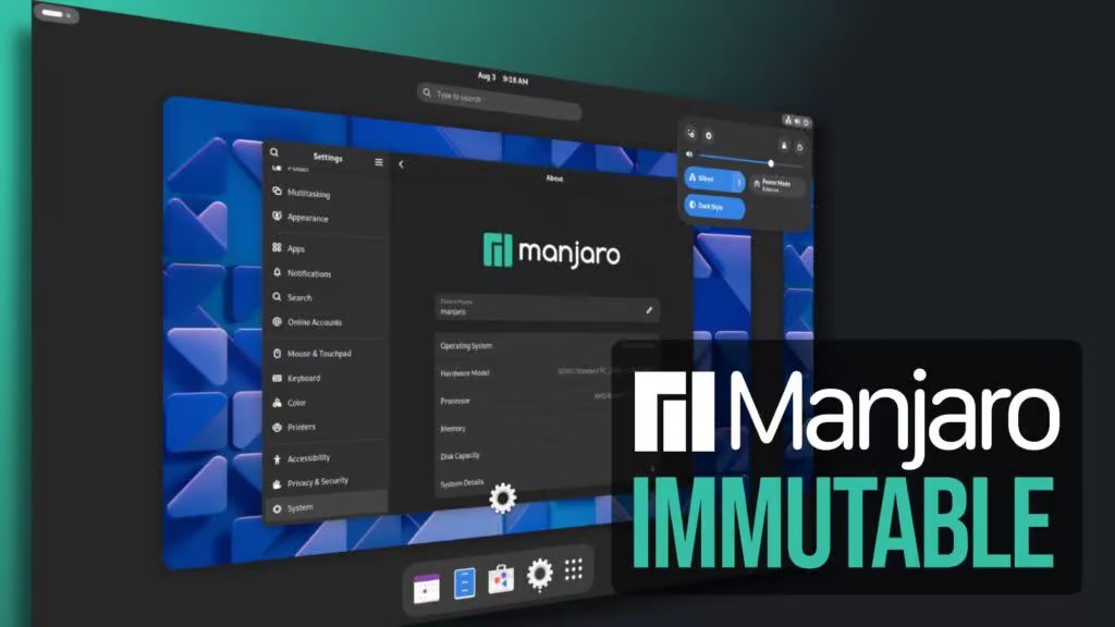 Manjaro Summit теперь в стадии альфа-тестирования для полупостоянного, атомарно обновляемого ...