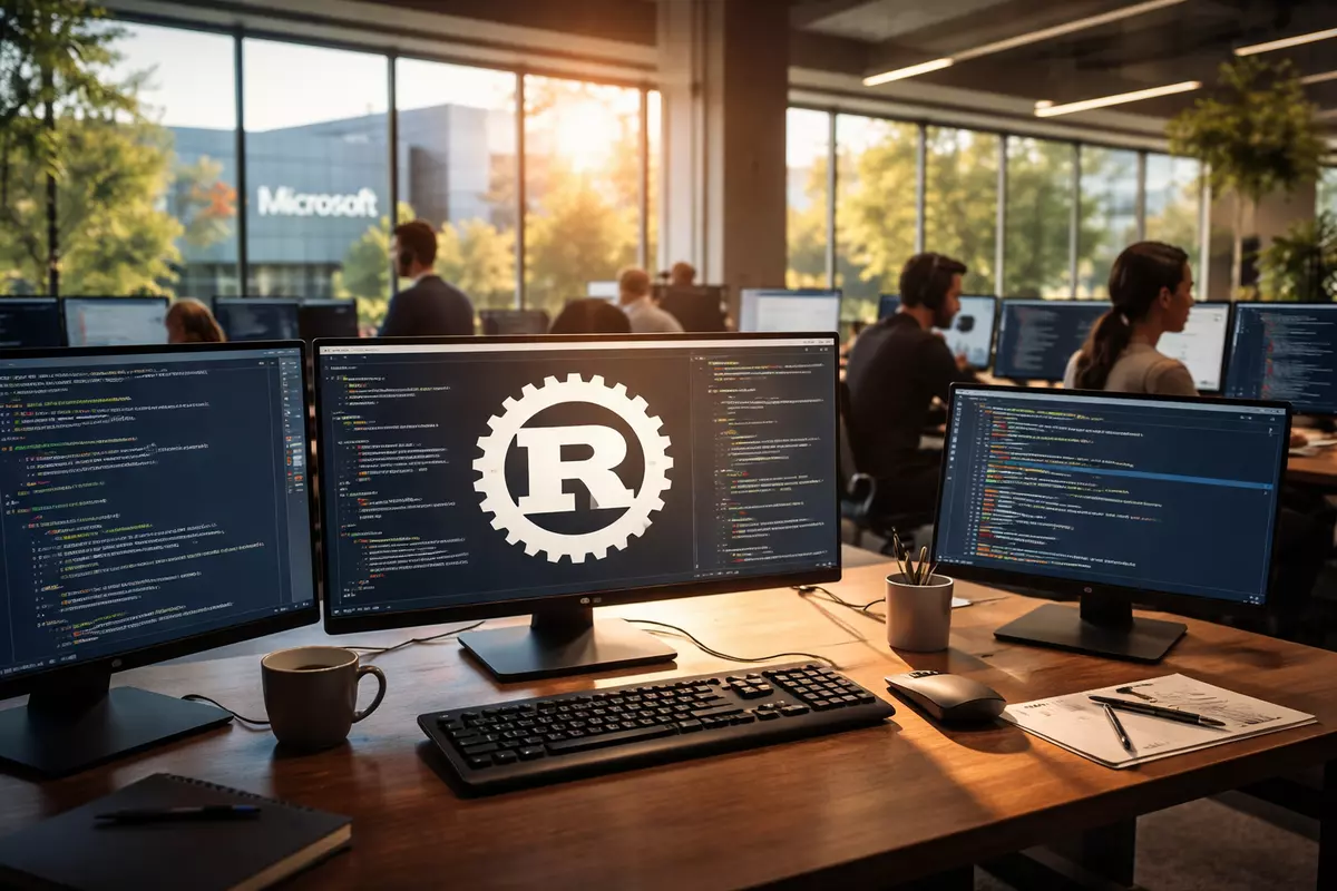 Microsoft переходит на замену всего своего кода на C / C ++ на Rust к ...